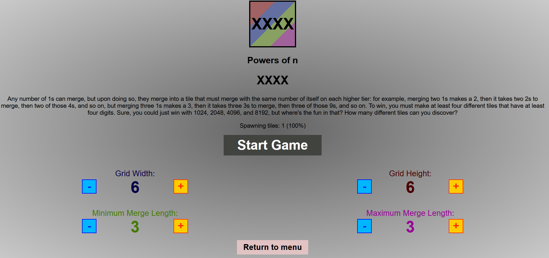 The 2048 Power Compendium